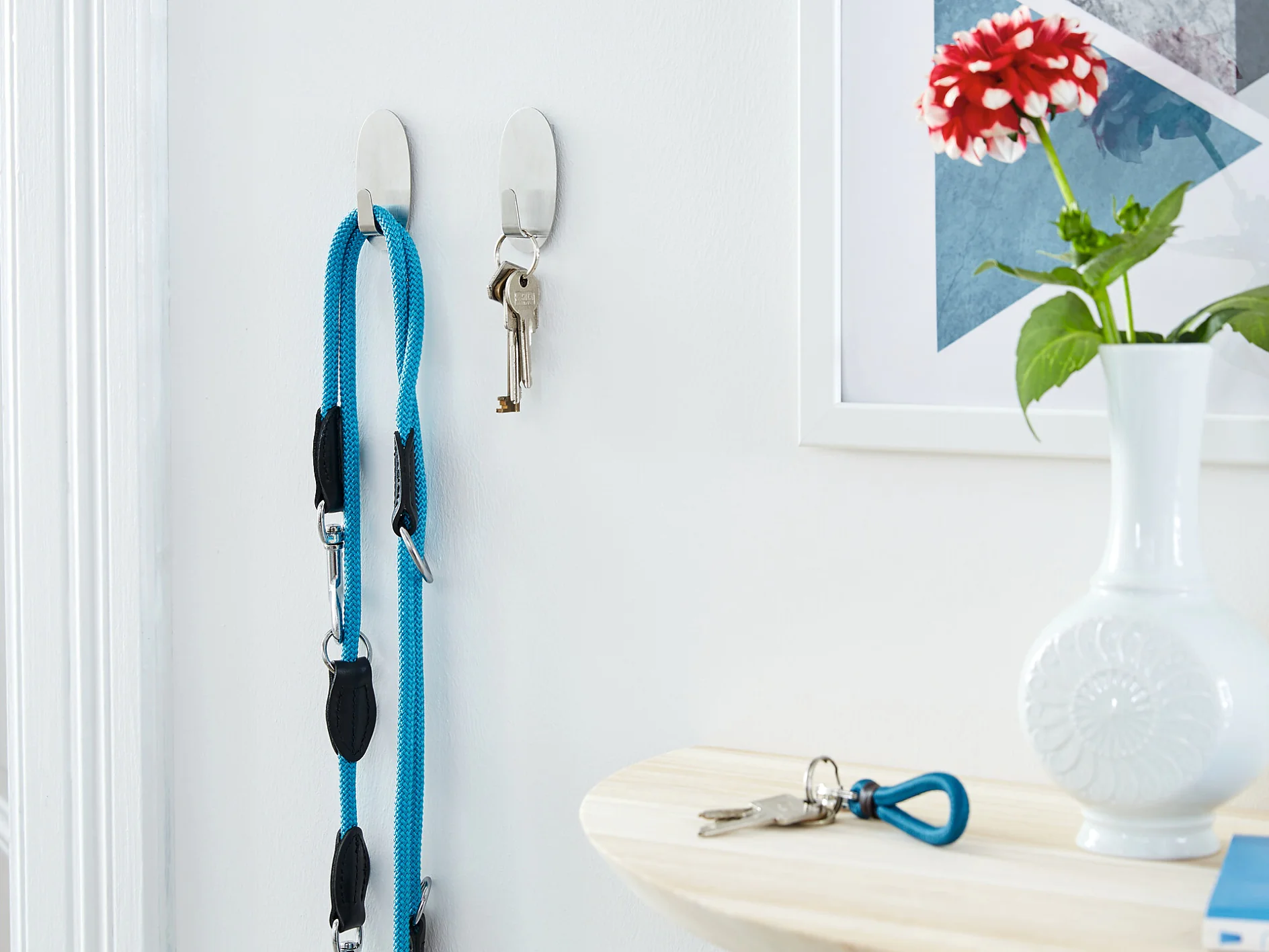 tesa® Powerstrips Self-Adhesive Hook L Metal Oval - tesa