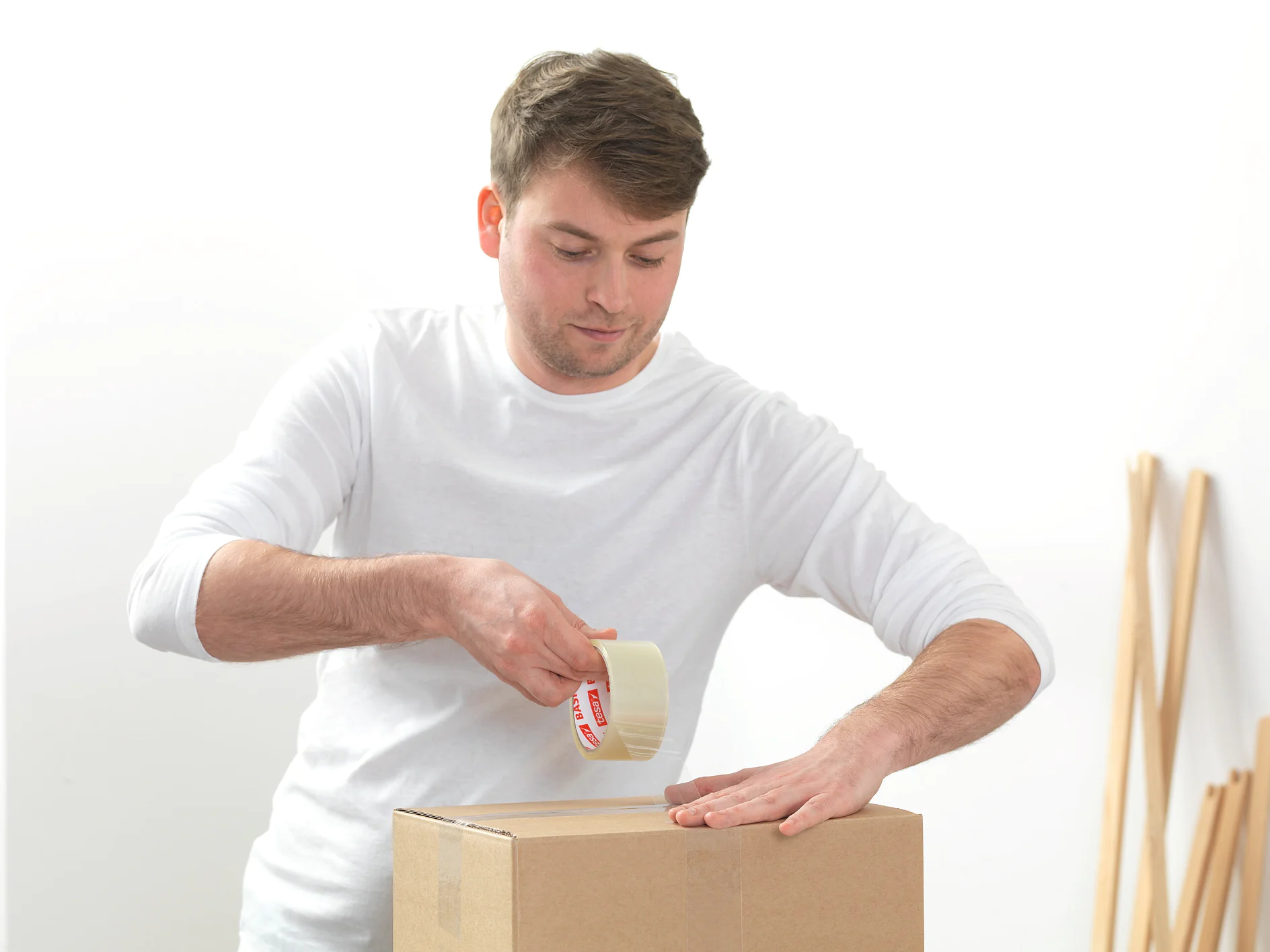 tesapack® BASIC Packaging tape - tesa