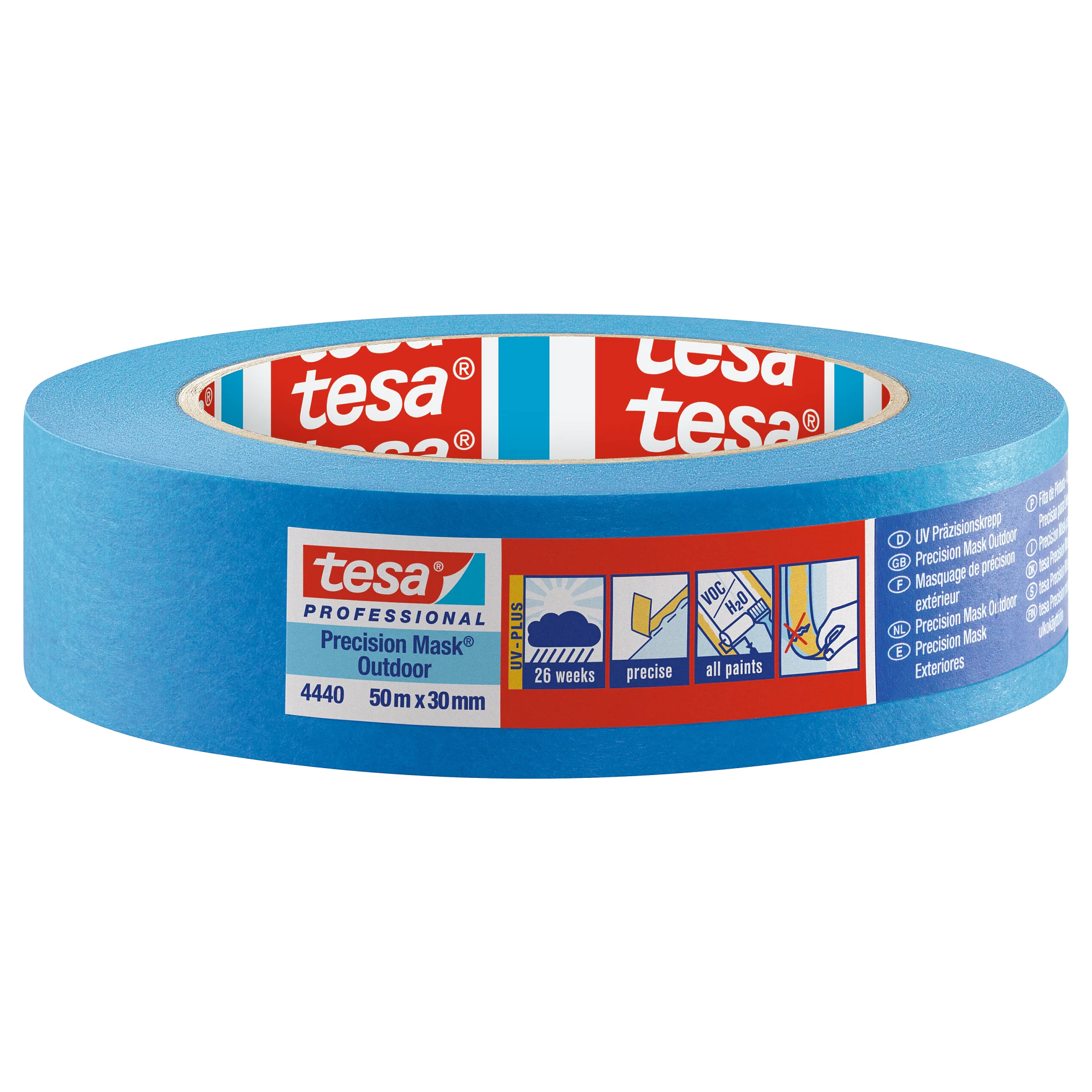 tesa® Professional 67001 sPVC Plastering Tape Embossed - tesa