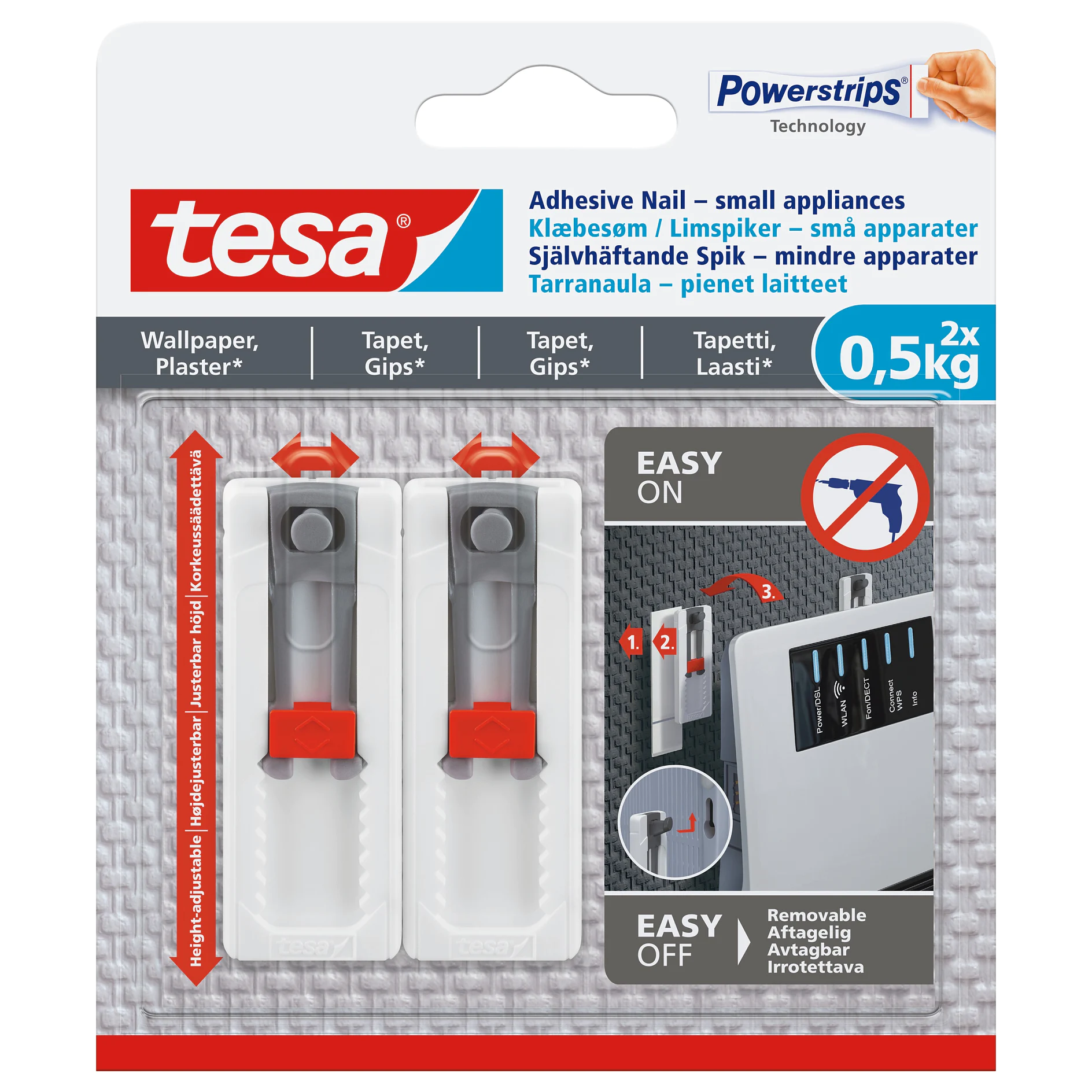 Adhesive Nails - tesa