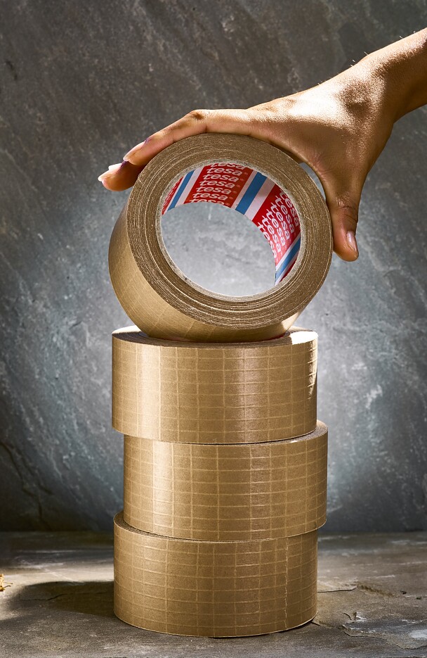 tesa® 60013 Reinforced paper packaging tape is now FSC®-certified - tesa