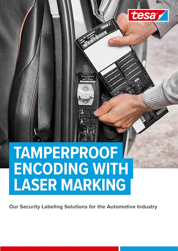 tesa® Laser Label, por tu seguridad - tesa