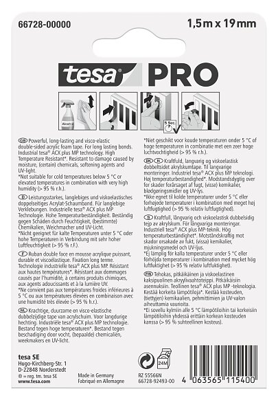 tesa® PRO 66728 Mounting ACXplus MP - tesa