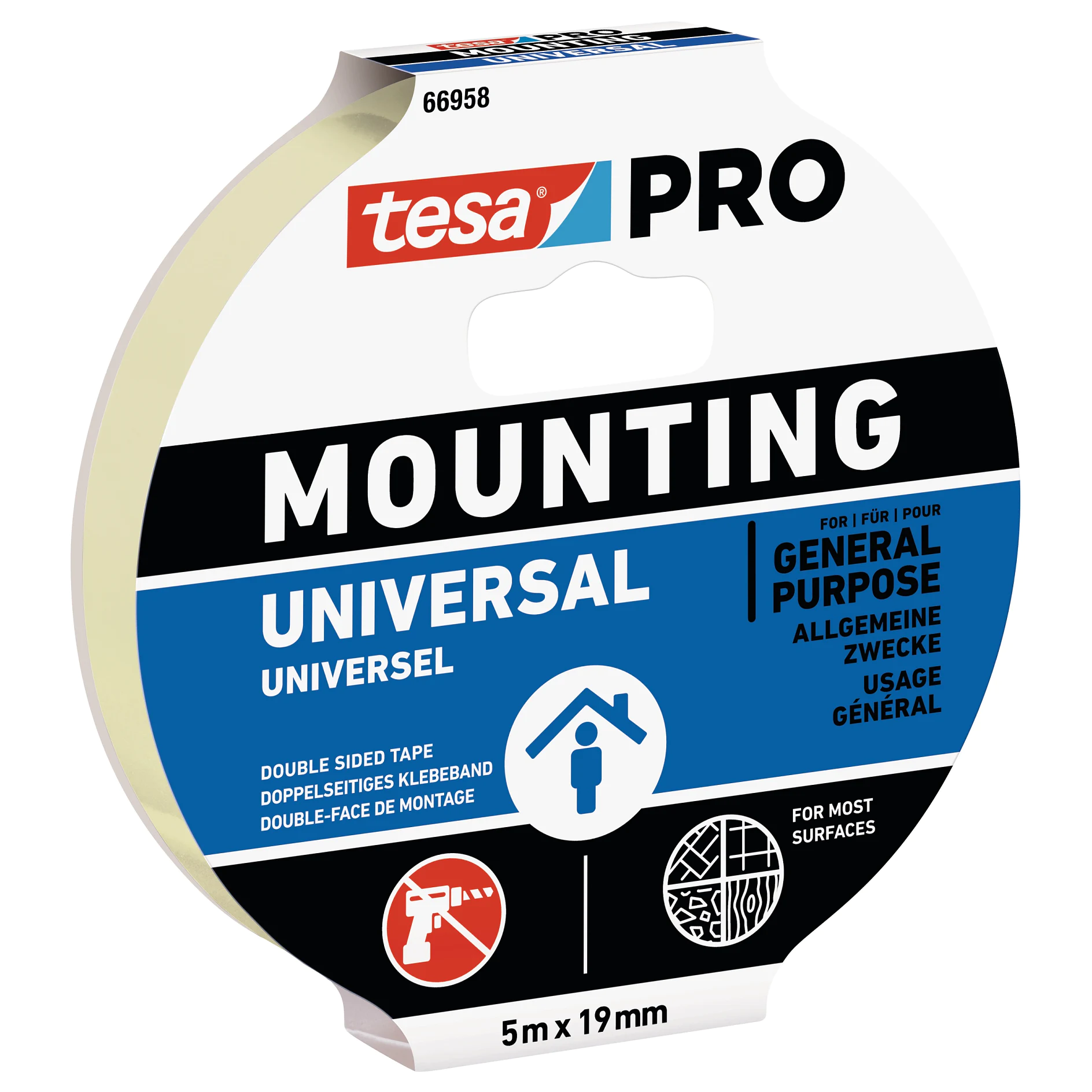 tesa® PRO 66965 Mounting Transparent - tesa