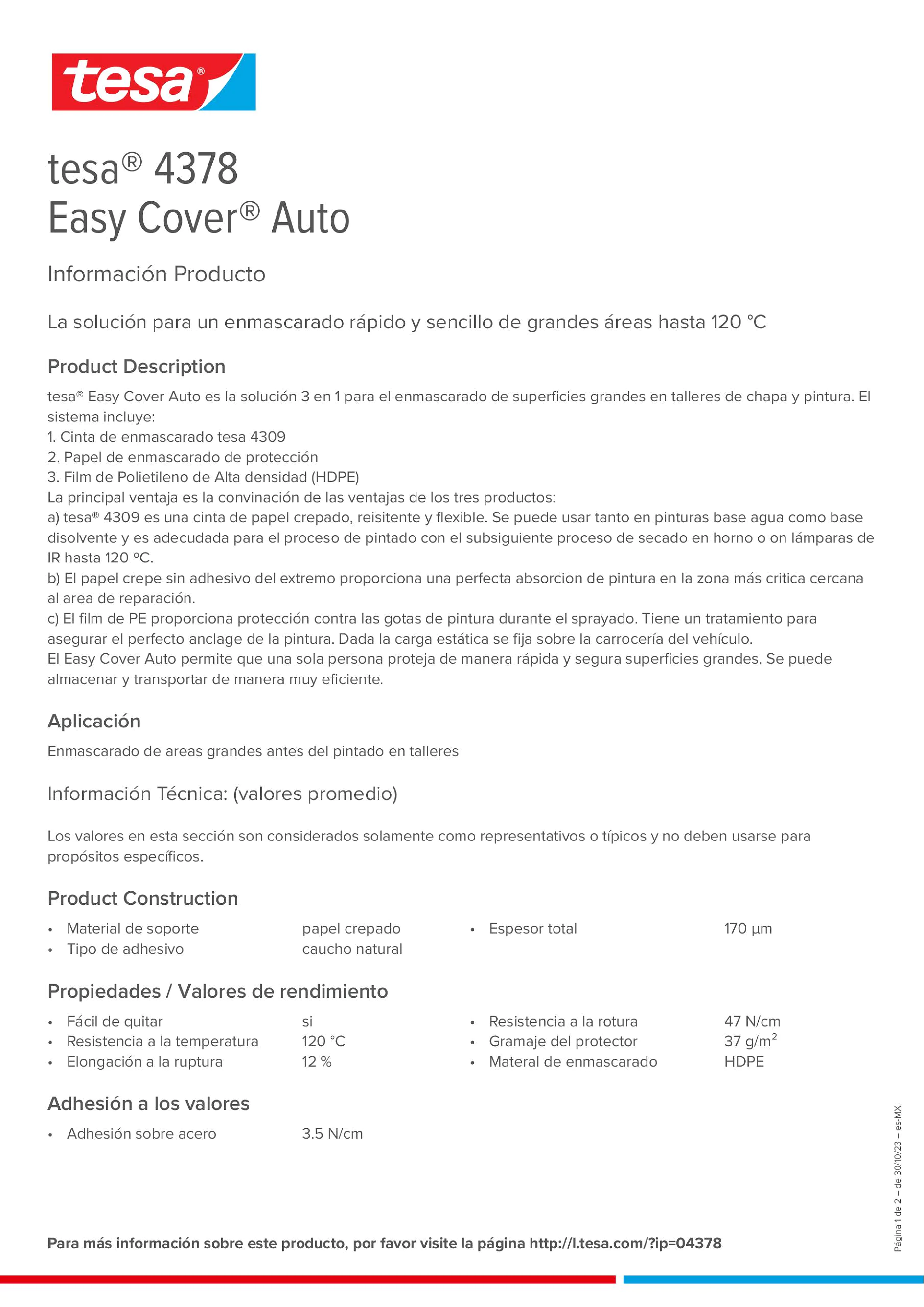 tesa® 4378 Easy Cover® Auto - tesa