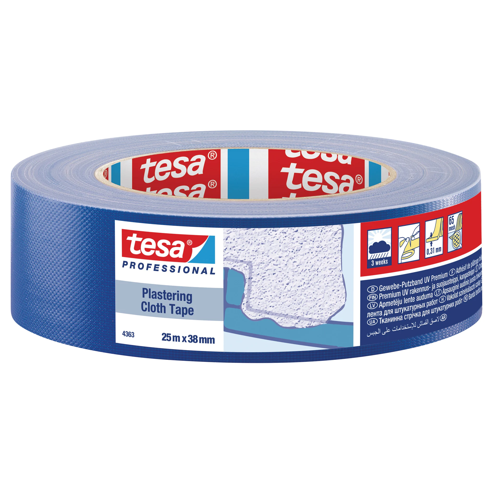 tesa® Professional 4435 UV Paper Tape - tesa