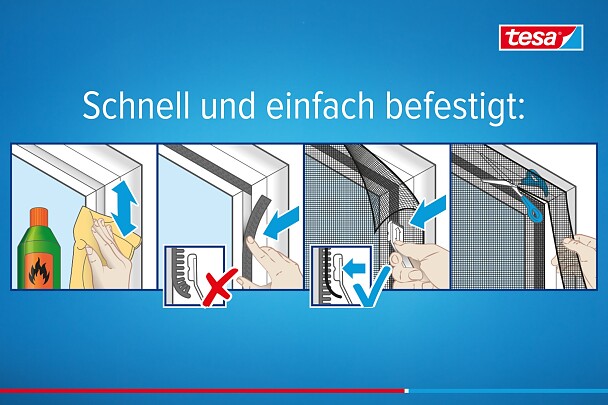 Pollenschutzgitter | tesa® - tesa