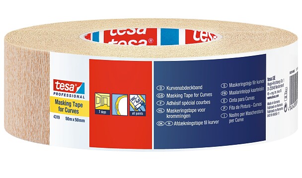 tesa® Professional 4319 tesa Highly Creped Masking - tesa