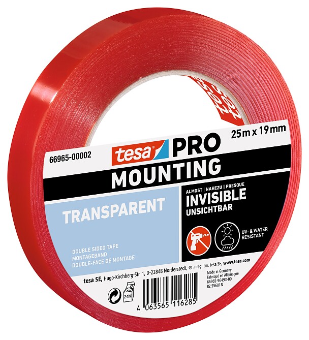 tesa® PRO 66965 Mounting Transparent - tesa