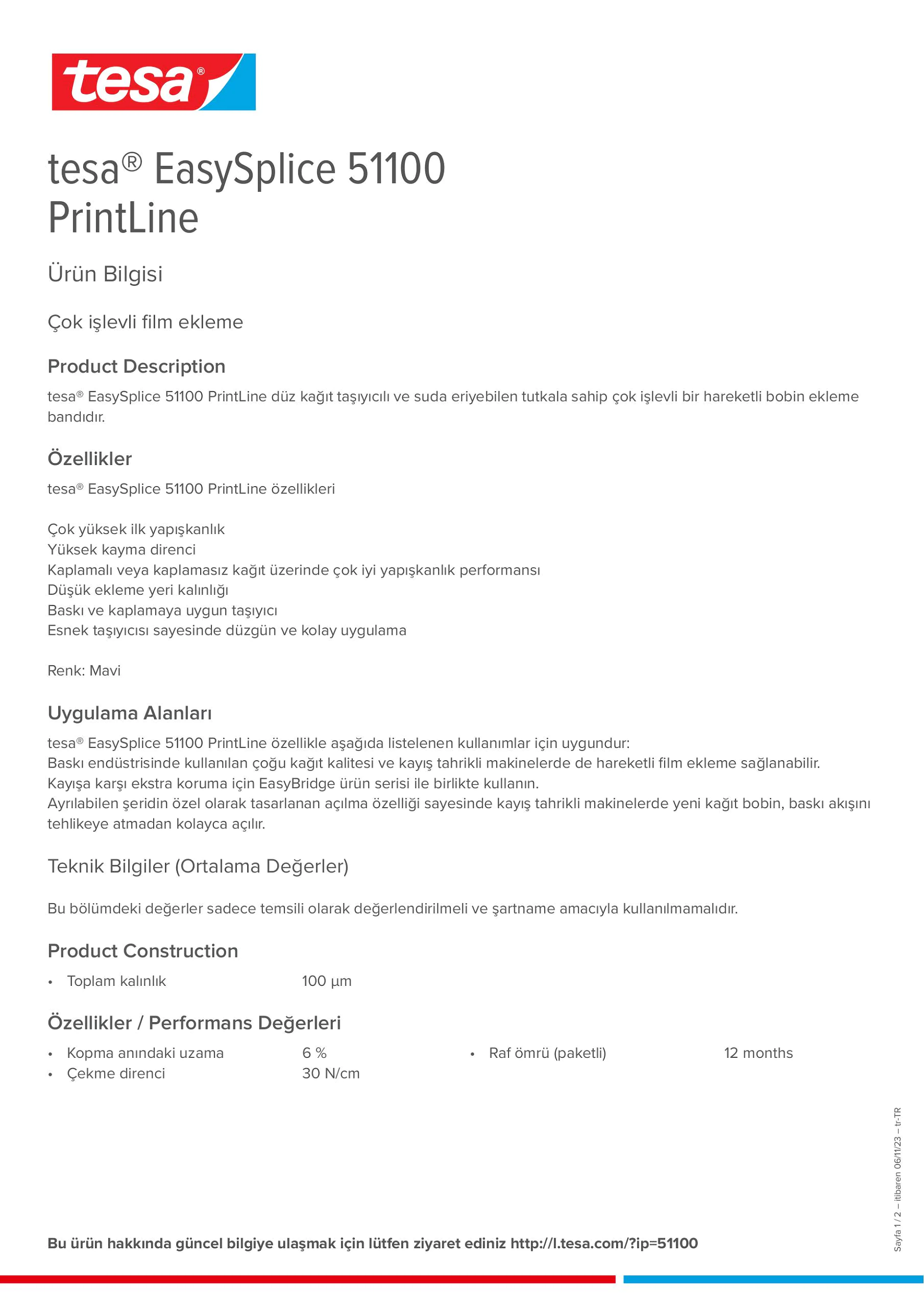 tesa® EasySplice 51100 PrintLine - tesa